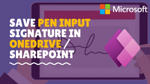 Save Powerapps Pen Input To Sharepoint Or Onedrive Summit Bajracharya