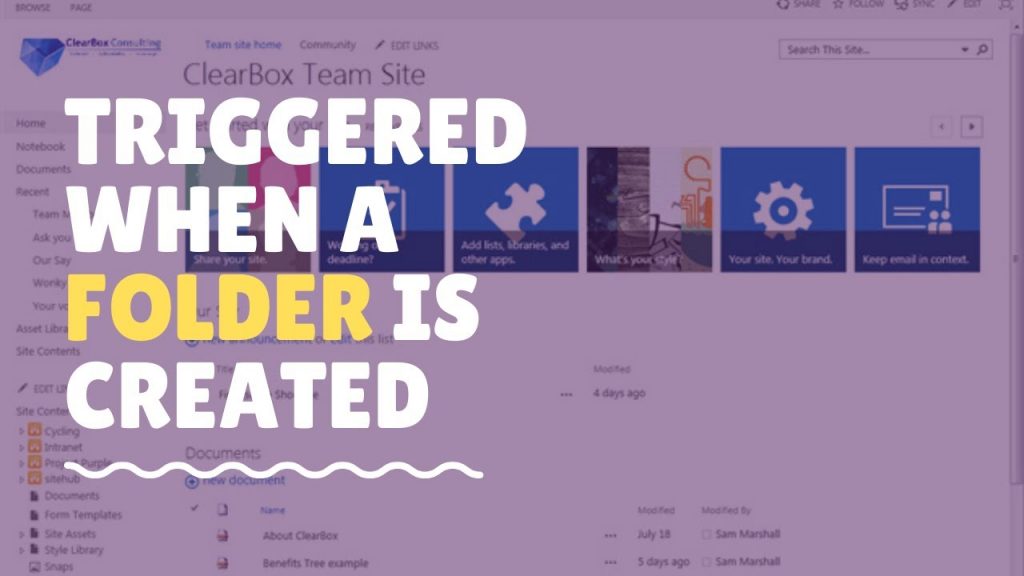 Create a PowerAutomate which is triggered when a folder is created - Summit Bajracharya